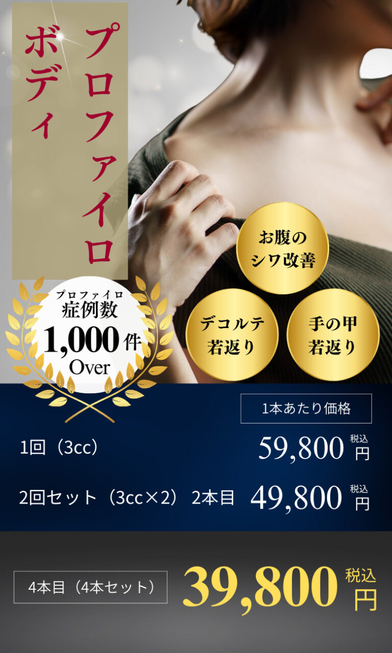 PROFHILO BODY: Effects, Treatment Details, Advantages and Disadvantages ...